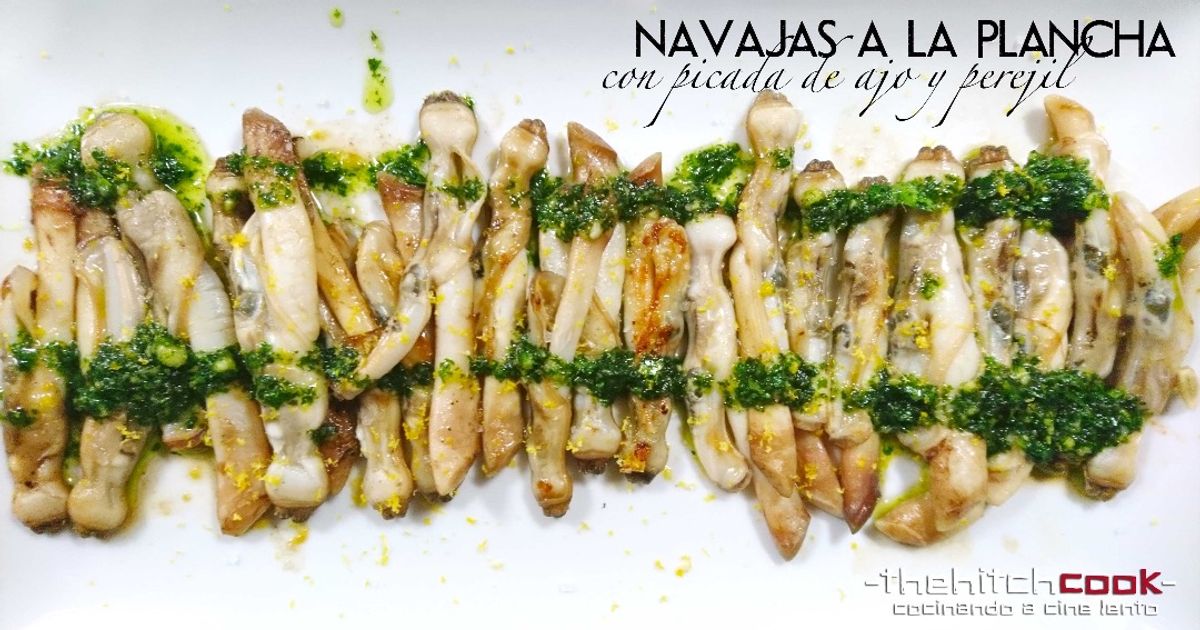 Recetas con navajas: deliciosas y sorprendentes