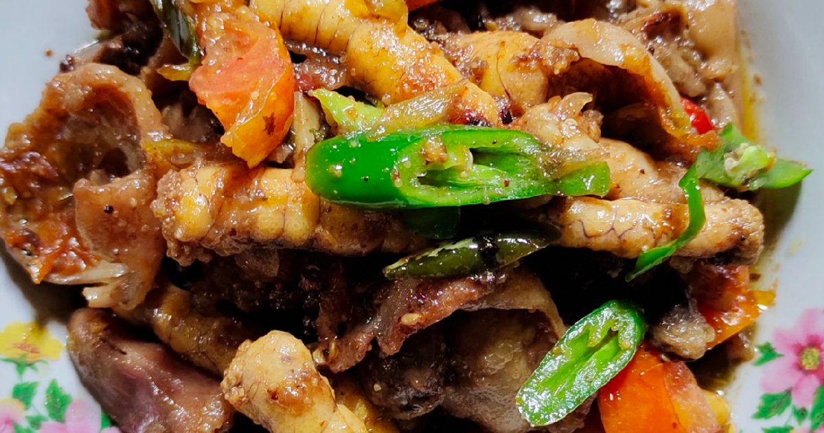 Resep perut ikan tumis telur rumahan enak dan mudah - Cookpad