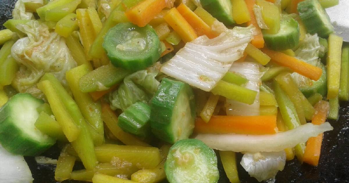 26 resep sayuran waluh campur oyong enak dan mudah - Cookpad