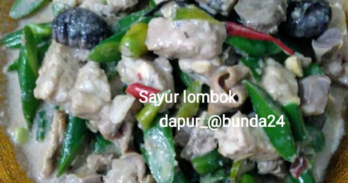 Resep Sayur lombok oleh Sjanah - Cookpad