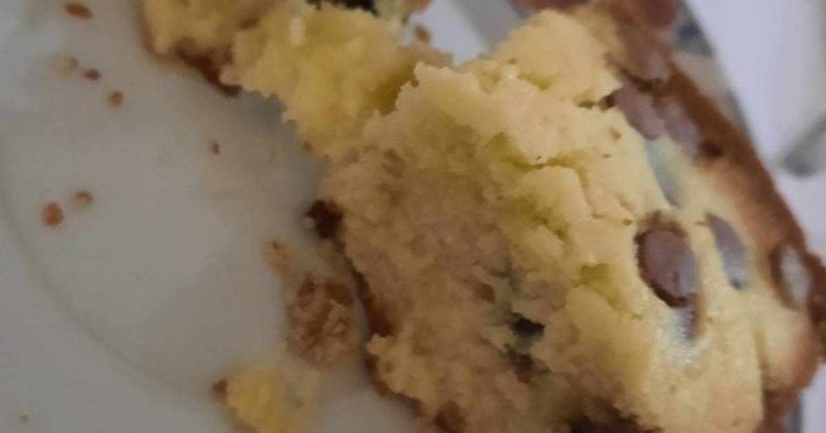 Budín de vainilla y chips de chocolate Receta de Emita - Cookpad