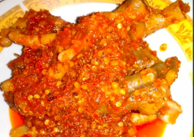 Resep Ceker mercon oleh Euis Adjie Santillo 🇮🇩🇨🇦 - Cookpad