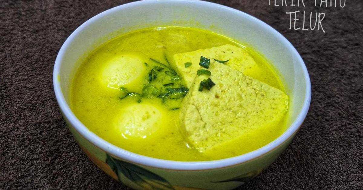 Resep Terik tahu telur oleh Muthia Chairunnisa - Cookpad