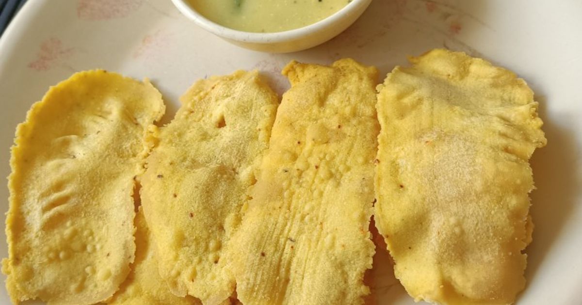Fafda With Besan Chutney Recipe by Dimple Shah - Cookpad
