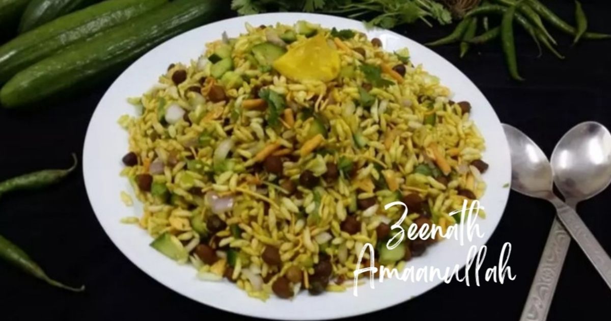 Jhal Muri (Bengali Spicy Puffed Rice) Recipe by ZMA - Cookpad