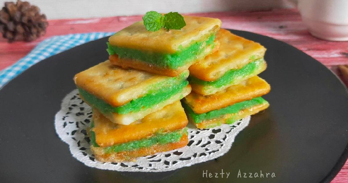 Resep Gabin vla pandan oleh Hezty_azzahra - Cookpad