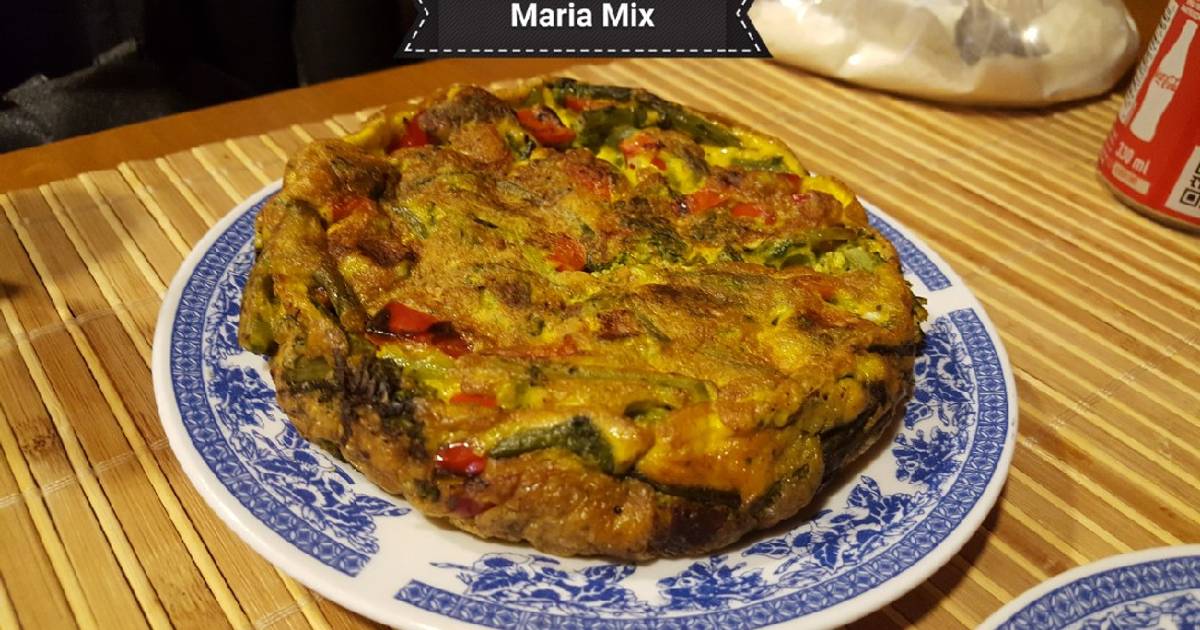 Ομελέτα με οβριές Συνταγή από τον/την Maria Mix - Cookpad