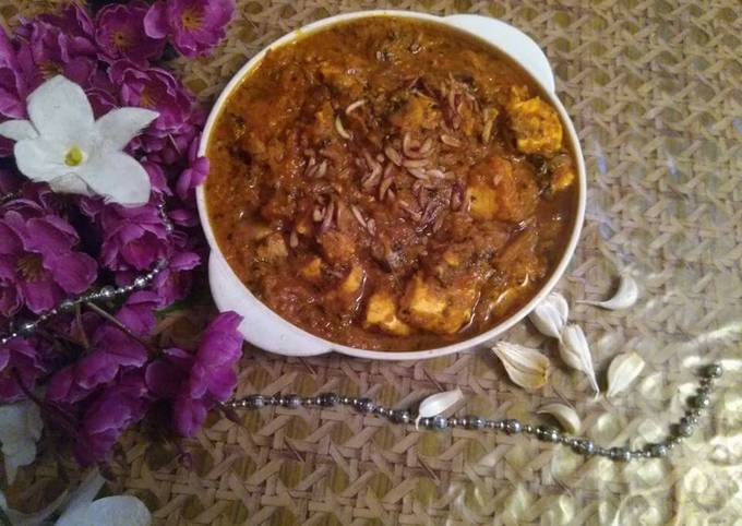 Lasooni paneer Recipe by Kuldeep Kaur - Cookpad