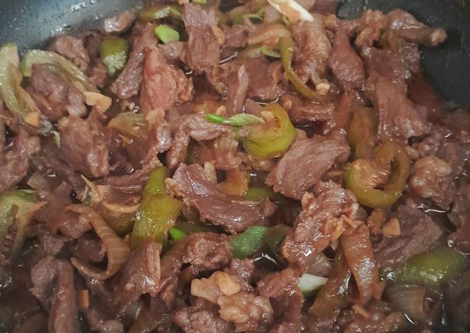 Resep Beef slice teriyaki oleh Nduk Desy - Cookpad