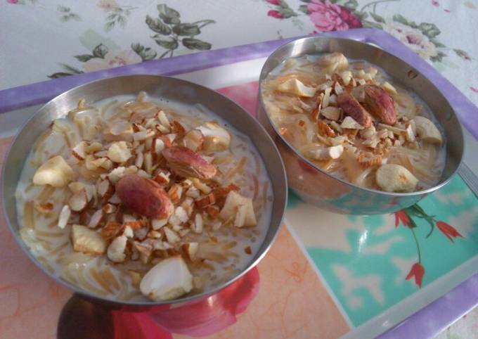 Sweet Seviyan Recipe by Tanu Sikka Chadha - Cookpad