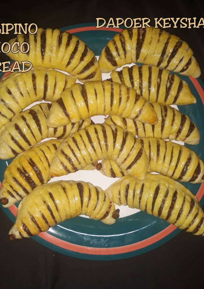 Resep 💜FILIPINO CHOCO BREAD💜 oleh @Tri Lestari 75 @Dapoer Keysha 08 ...