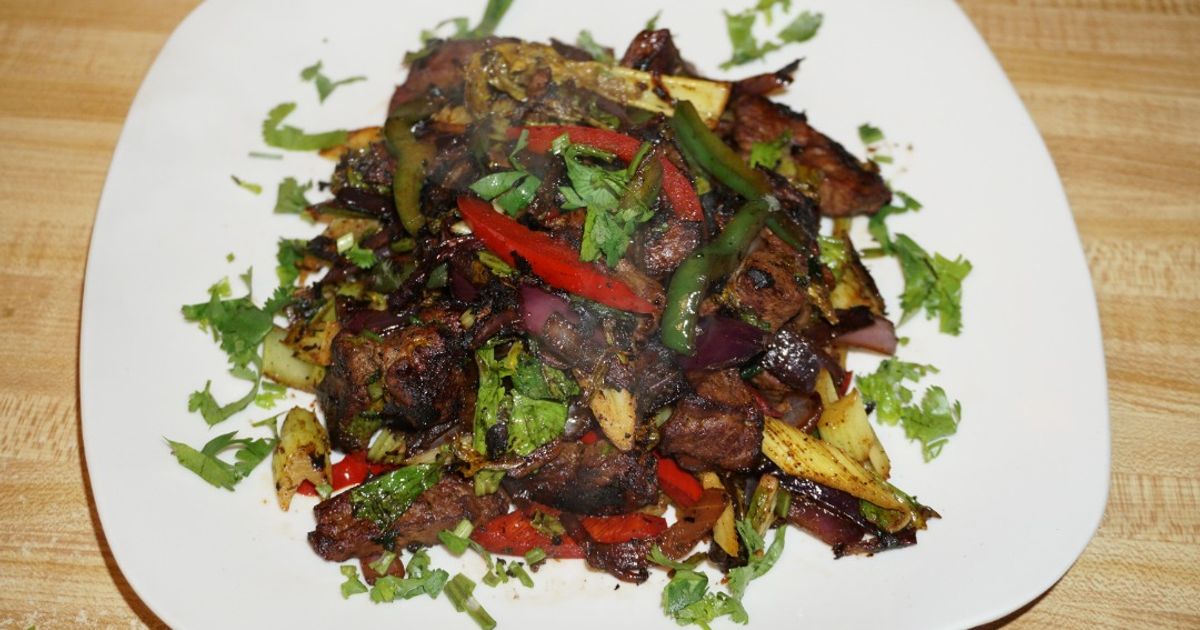 Sautéed Beef Liver With Vegetables Recipe By Jon Michelena