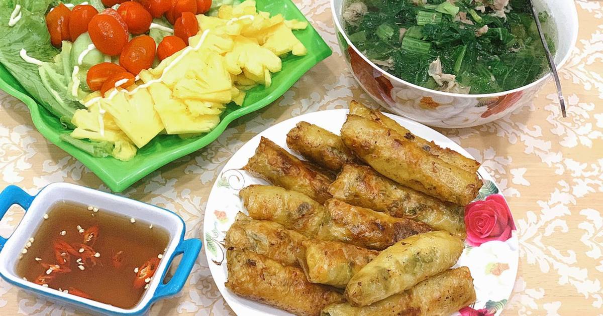 Món nem rán: 284 cách làm tại nhà đơn giản ngon miệng - Cookpad