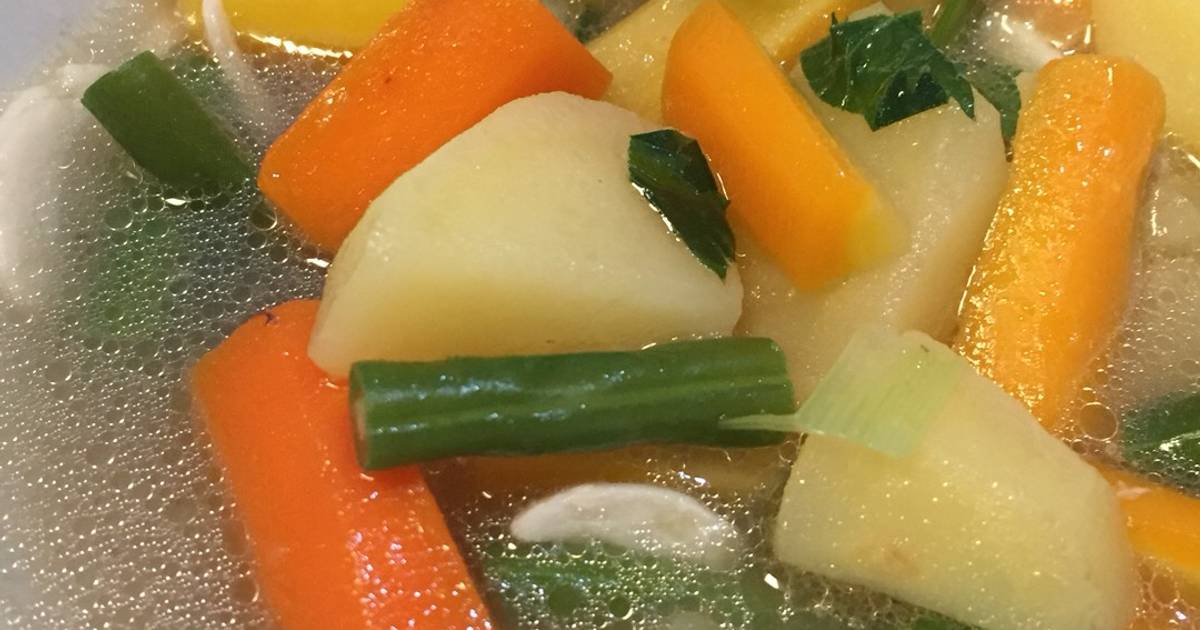 Resep Sayur Sup Kuah Kaldu Ayam oleh Lulu Irfana - Cookpad