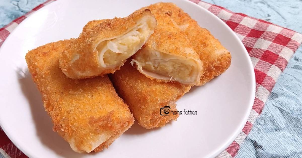 Resep Risoles tape keju oleh Mama fathan - Cookpad