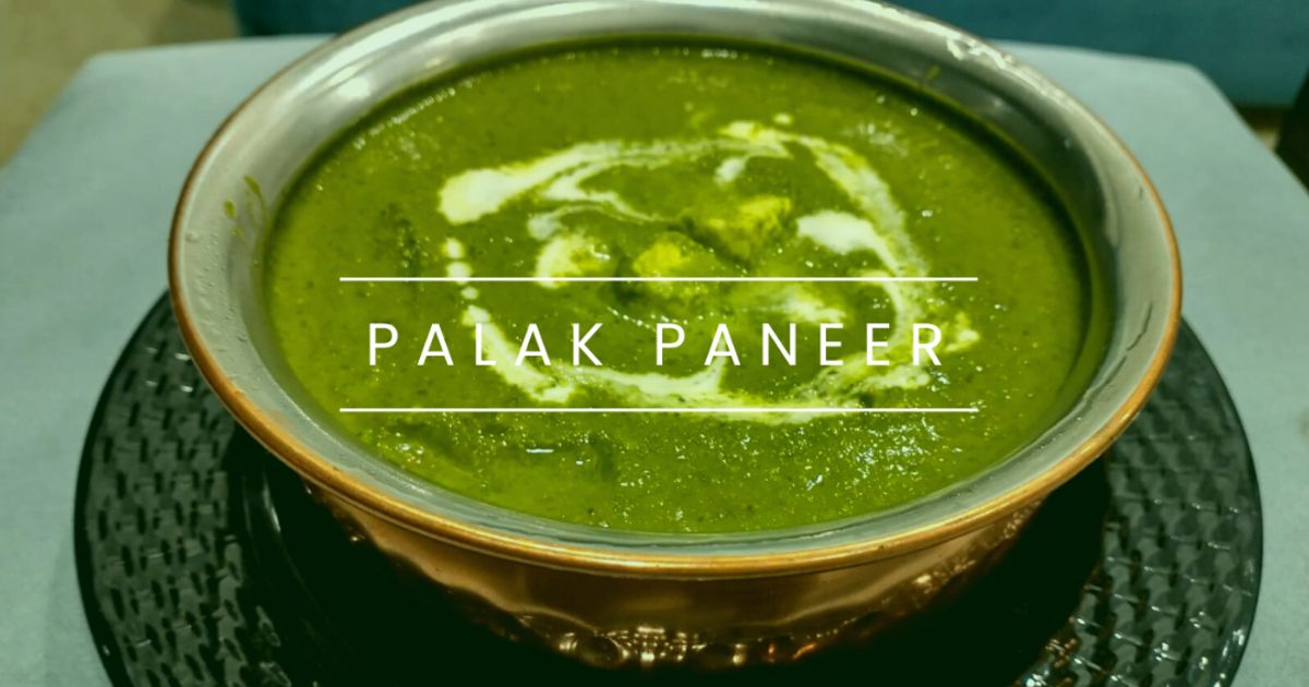 Palak Paneer Recipe By Surekha Dongargaonkar