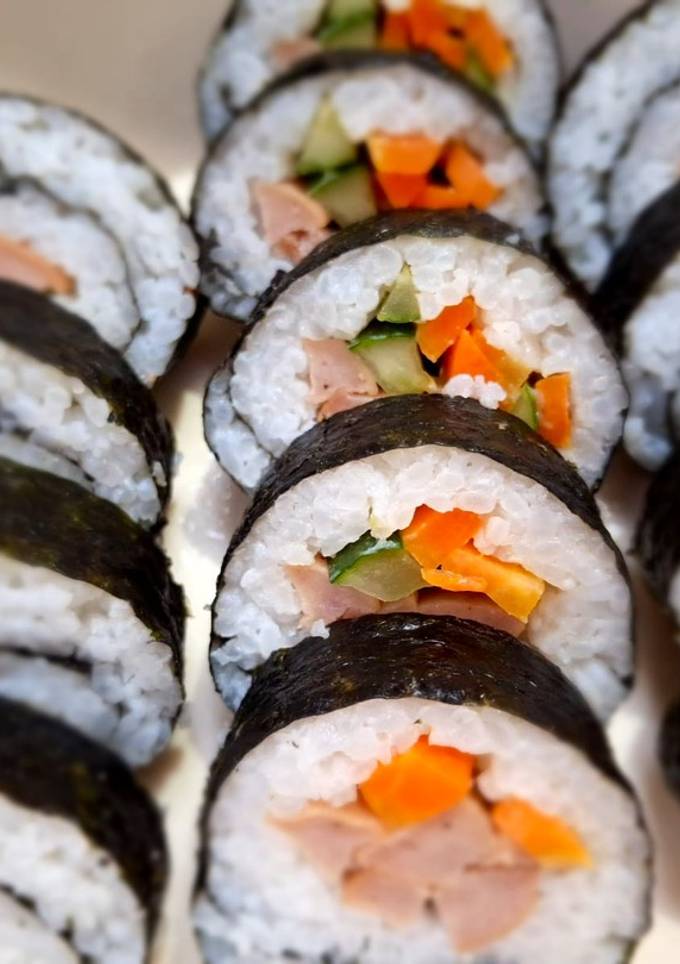 Resep Gimbab Simple Enak Mudah oleh MJ Kitchen - Cookpad