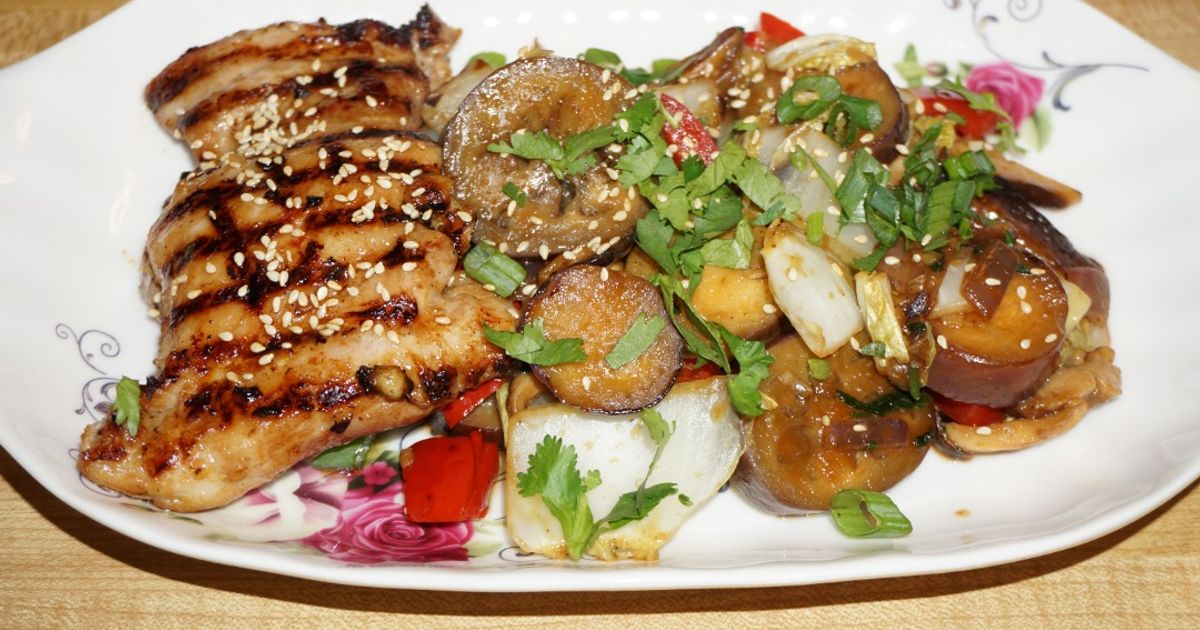 Grilled Chicken Thighs With Oyster Sauce, Jon Style Recipe By Jon Michelena