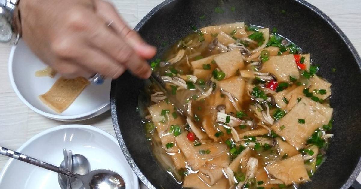 Resep odeng homemade yang mudah dan lezat: Nikmati hangatnya jajanan ...