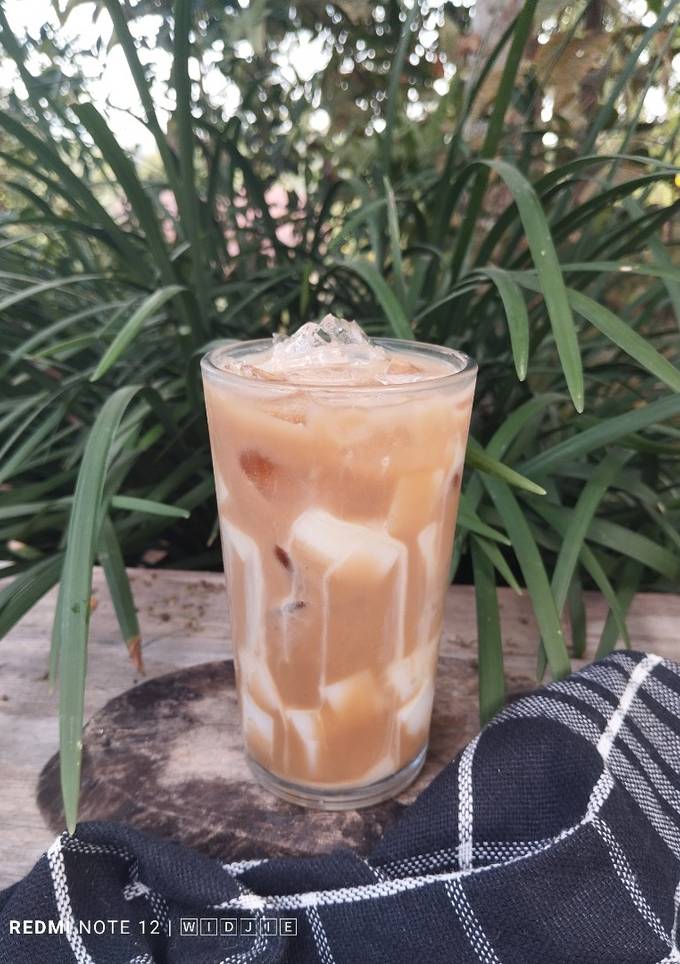 Resep Nescafe Caramel with Coconut Ice oleh Widjie Astuti - Cookpad