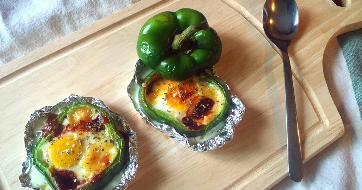 Resep Capsicum egg oleh Fella Sumendap - Cookpad
