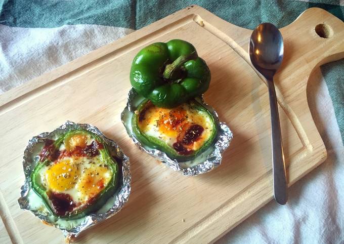 Resep Capsicum egg oleh Fella Sumendap - Cookpad
