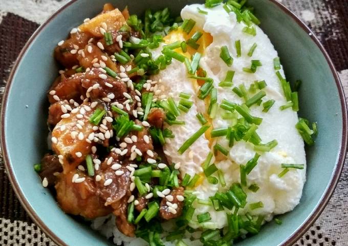 Resep Rice bowl oleh amy - Cookpad