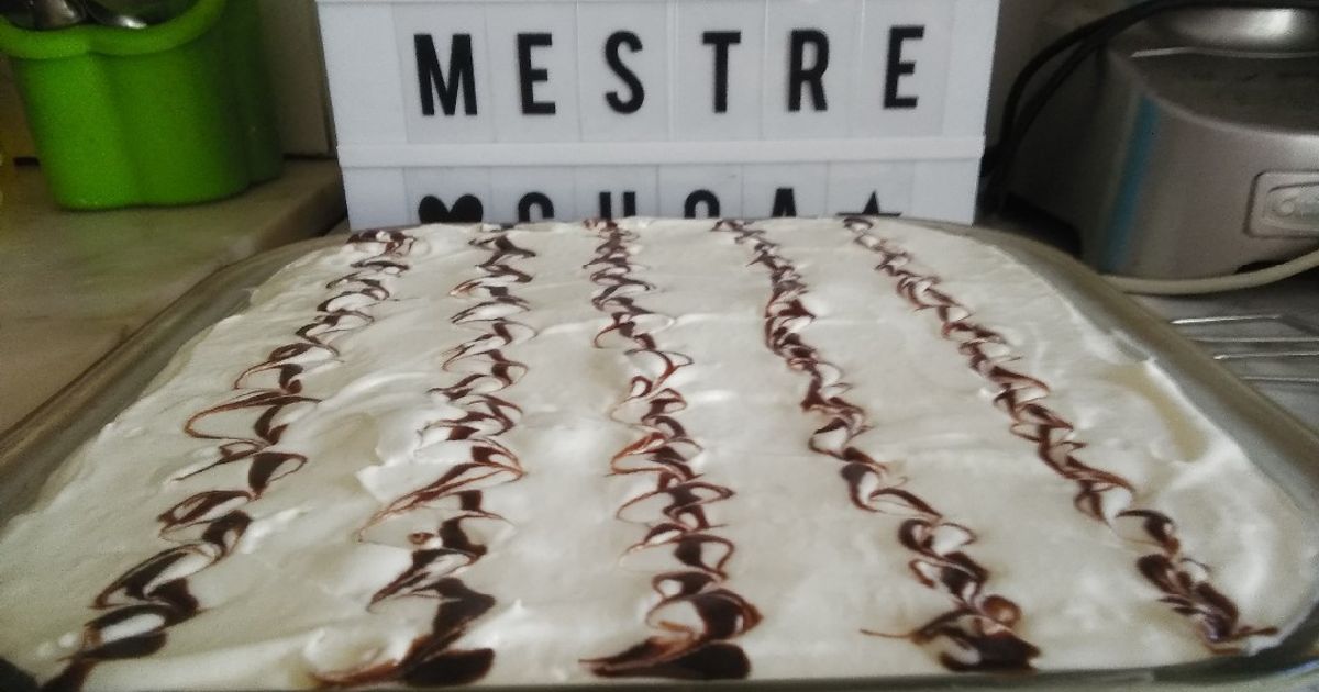 Doce Fresco De Danette De Baunilha E Bolacha Maria Receita por Liliana ...