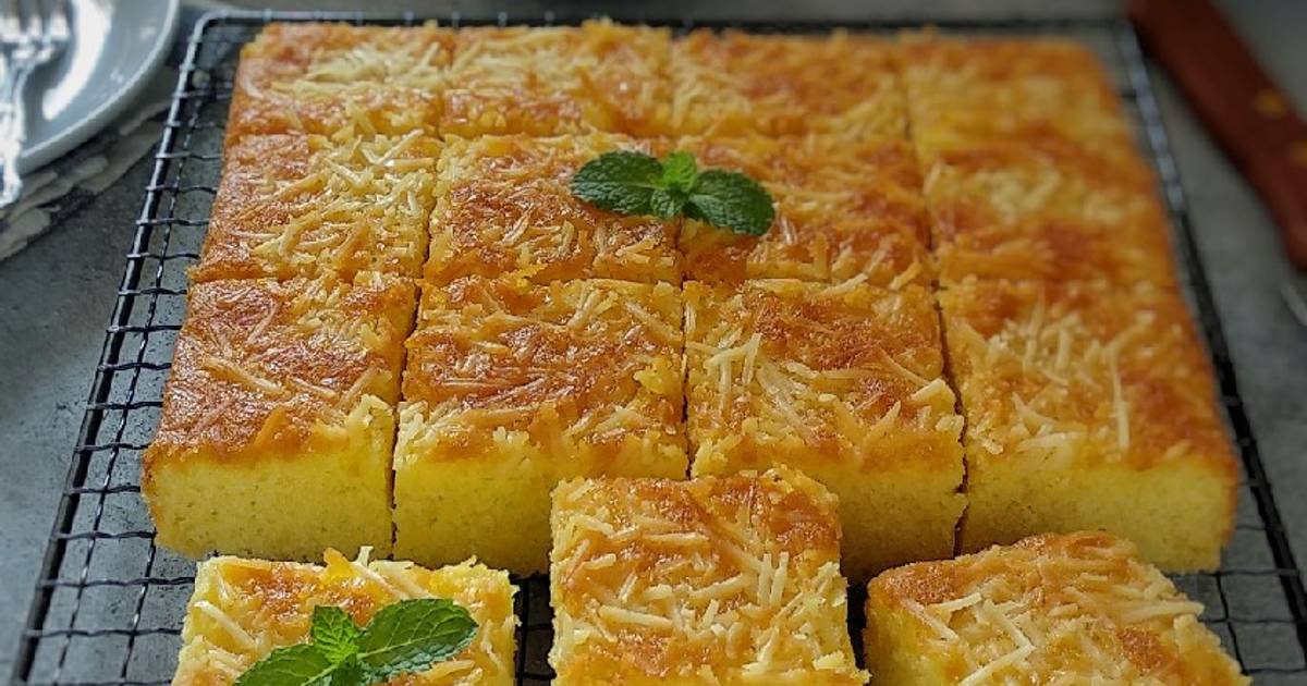 Resep Cheese Sponge Cake oleh Nova Rilandari - Cookpad