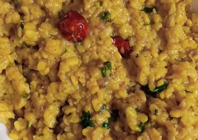 Dhaba Style Moong Fry Daal🍲 Recipe by Iqra Farrukh - Cookpad