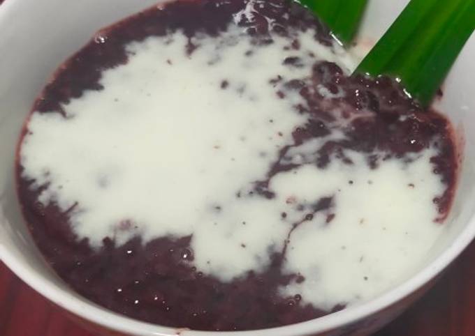 Resep Bubur ketan hitam oleh Devys Kitchen - Cookpad