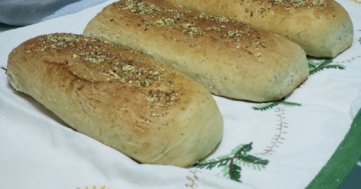 Pan Tipo Subway Receta de Juan Carlos Páez Rodríguez- Cookpad