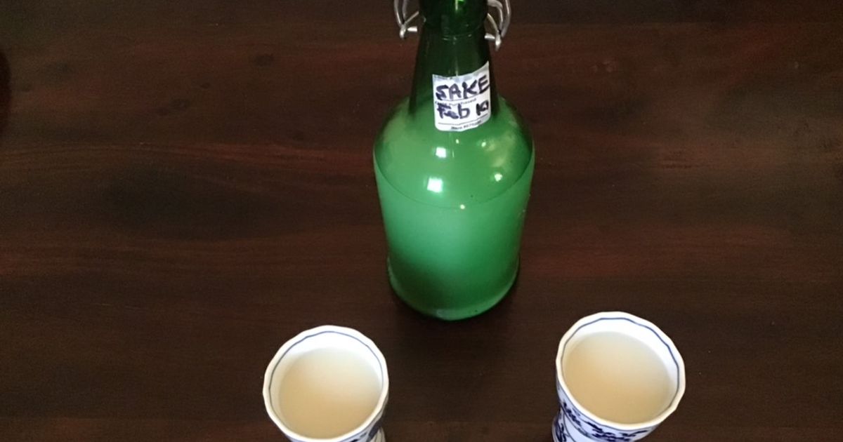 2021 California Farm Rice Harvest Sake Wine Recipe By Hobby Horseman