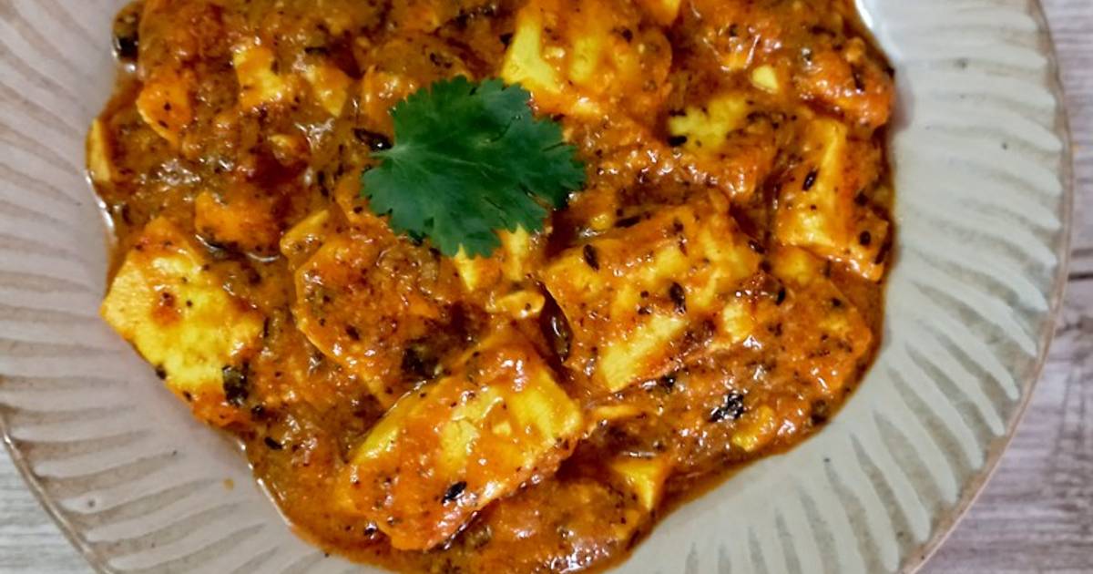 Tomato 🍅 & Paneer Curry Recipe by renu bhasin - Cookpad