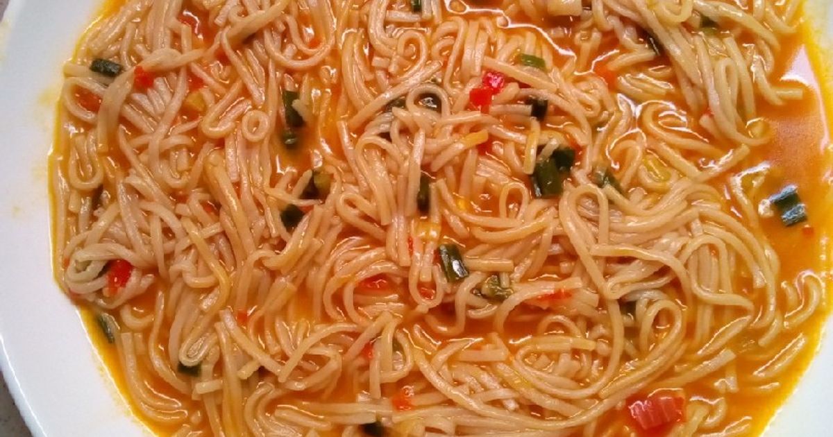 Local Spaghetti Recipe by Aishatu Jami'u - Cookpad
