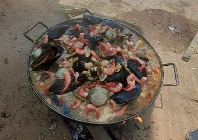 Discada de mariscos Receta de Aracelly Gonzalez- Cookpad