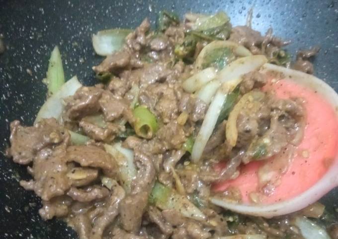 Resep Kambing/sapi lada hitam, black paper oleh Nurindah Indah - Cookpad