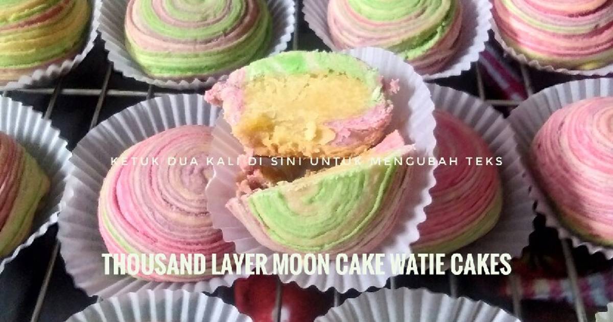 Resep Thousand layer moon cake oleh Dapur Koe - Cookpad