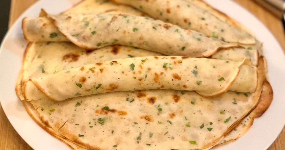 Spicy Savoury Crepe Recipe By Deedee
