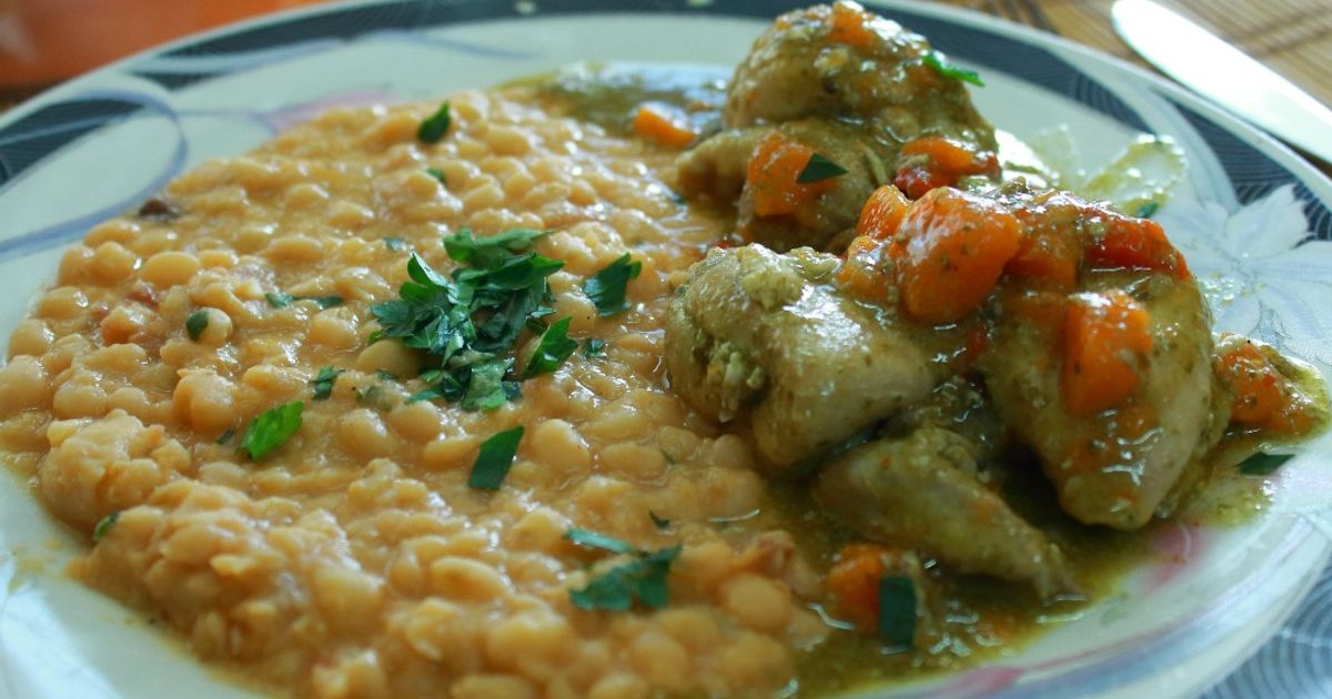 Guisado de pollo con pasta - 425 recetas caseras- Cookpad