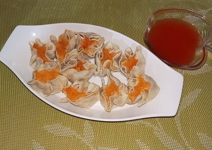 Resep 14. Dimsum Ayam kulit pangsit oleh Ekka Kitchen - Cookpad