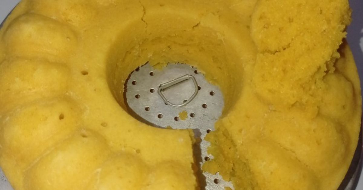 Resep cake labu kuning empuk rumahan enak dan mudah - Cookpad