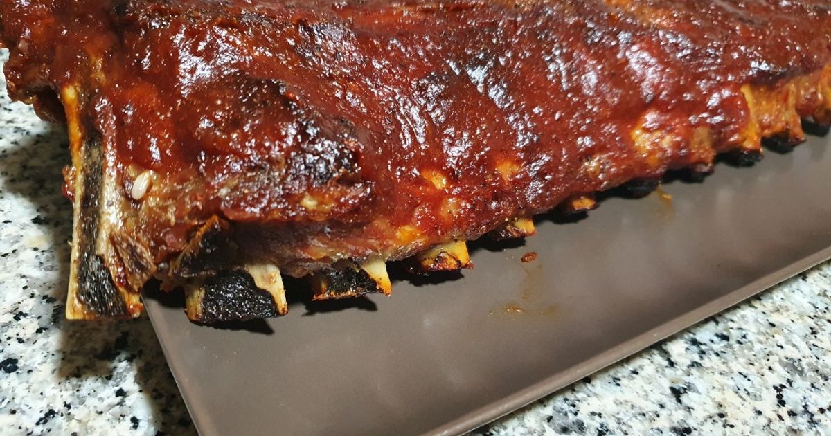 Costillas De Cerdo A La Barbacoa Receta de Nano
