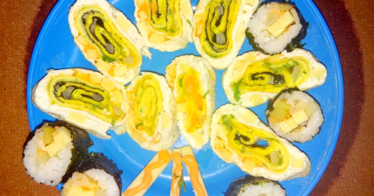 54 resep cheese roll sushi enak dan sederhana ala rumahan - Cookpad