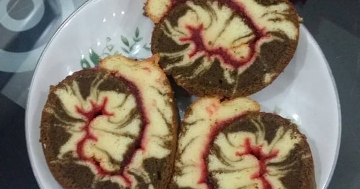 Resep Hurricane Strawberry Swiss Roll Cake oleh lanny's Kitchen - Cookpad