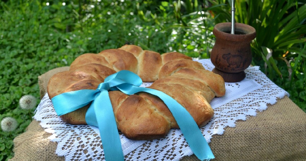 Pan Corona Navideña🎄 Receta de 🦋LUNA🦋