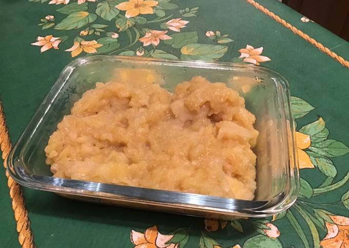 Compote de pommes à la cannelle de Mila Skull - Cookpad