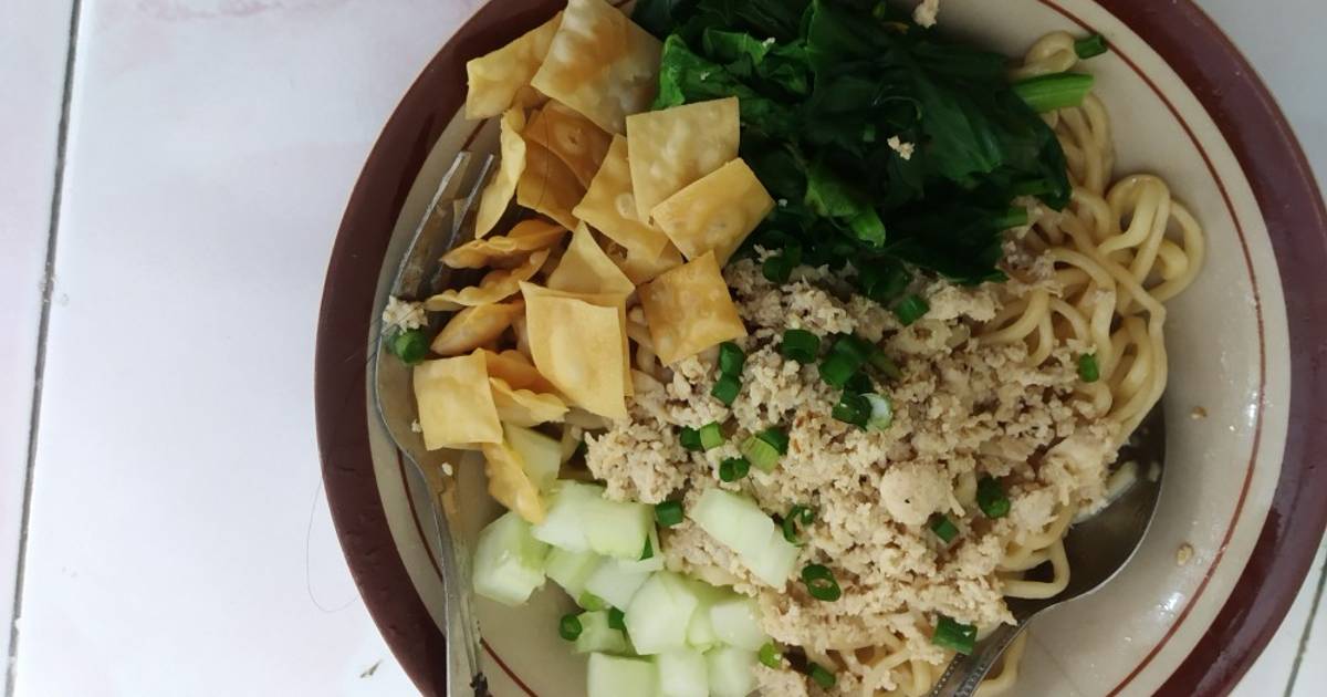 Resep Mie ayam apong oleh Ella - Cookpad