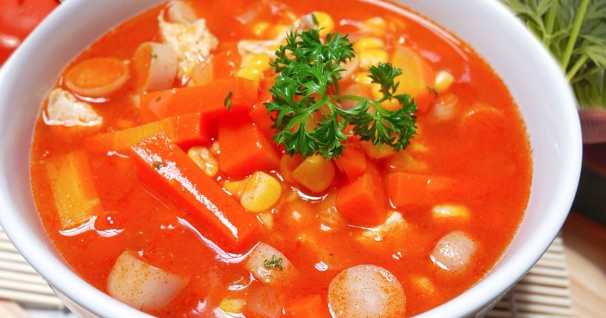 Resep Sup Merah / Tomato Soup Simple oleh Slicecutecake - Cookpad