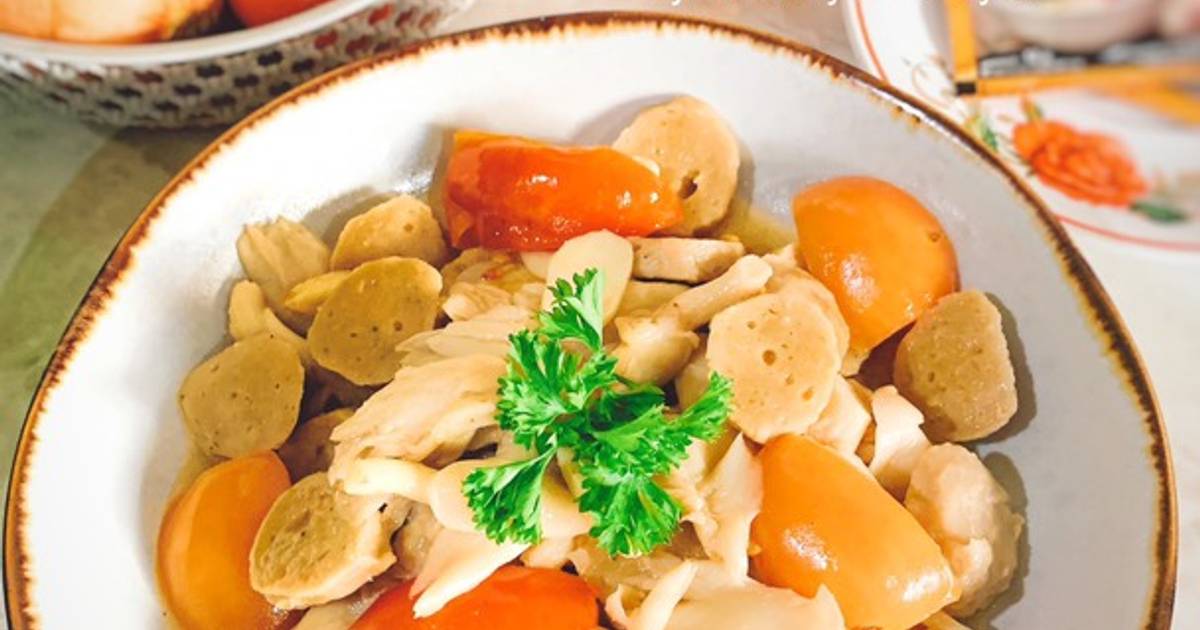 Resep Ca Jamur Tiram oleh tri rahayu imansyah - Cookpad